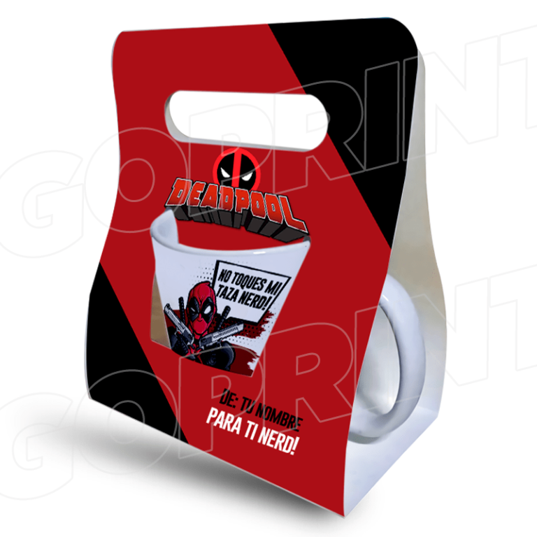 Taza personalizada Deadpool - GoPrint Ecuador