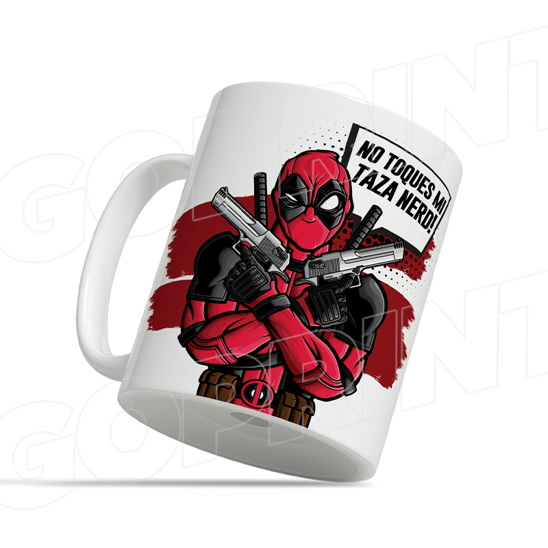 Taza personalizada Deadpool - GoPrint Ecuador